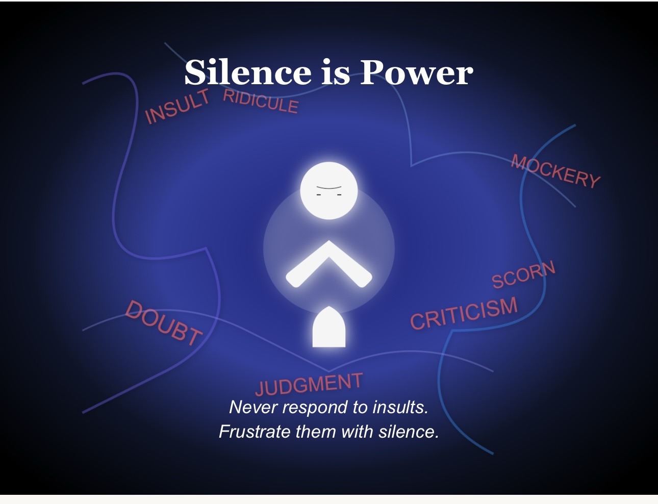 Why Silence Is the Best Response to Insults (and How to Master It ...