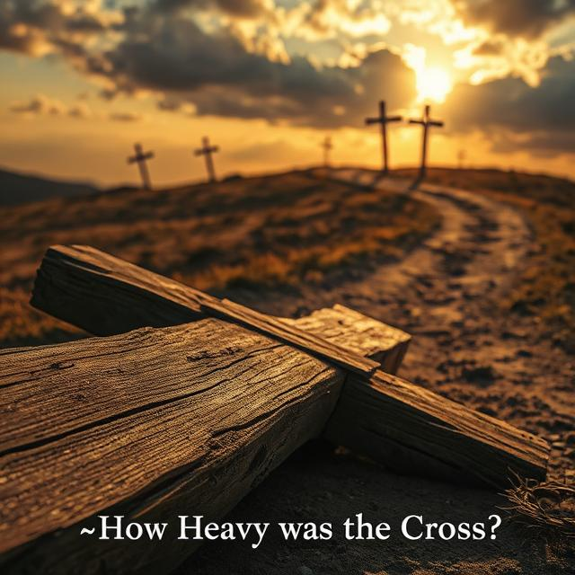 How Heavy Was the Cross? - Rise&Inspire