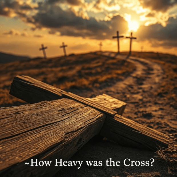 How Heavy Was the Cross? – Rise&Inspire