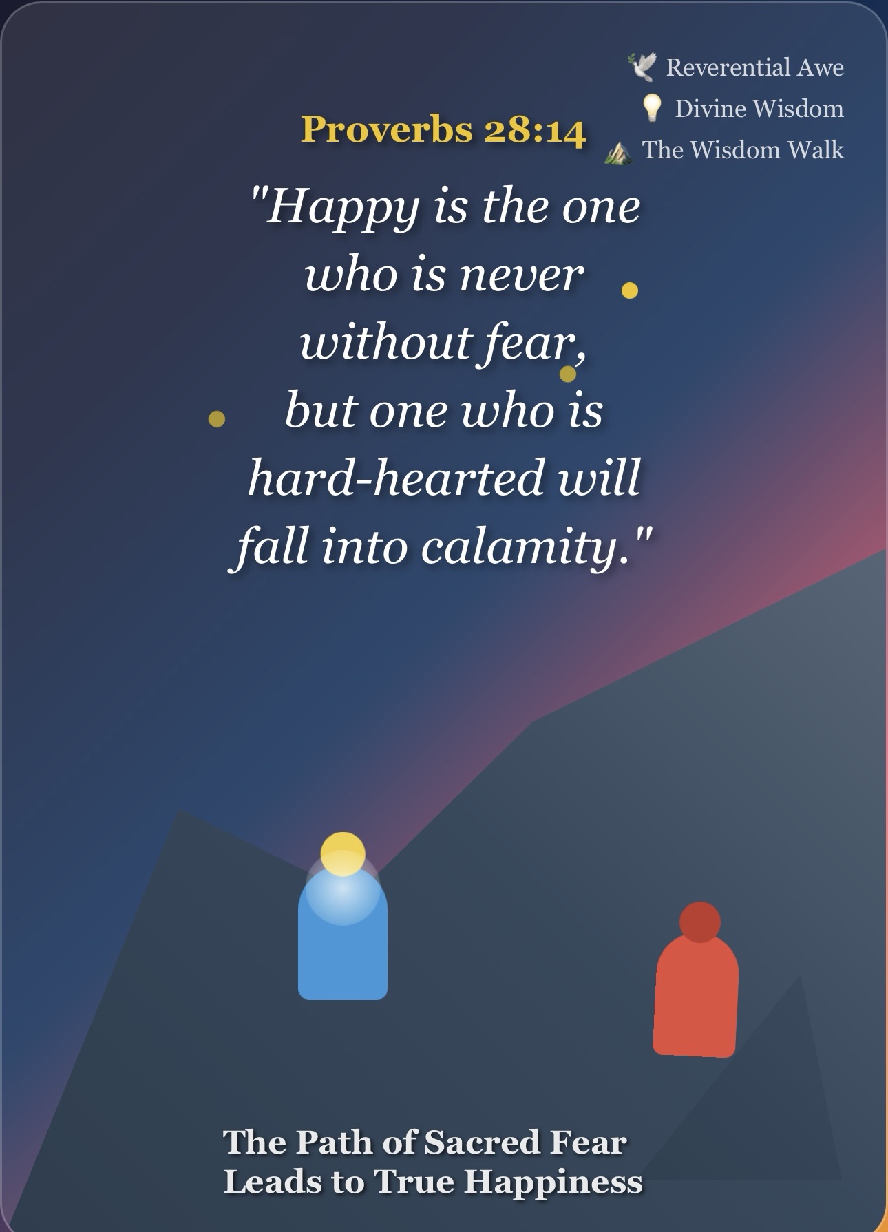 HOW CAN REVERENTIAL FEAR BRING TRUE HAPPINESS ACCORDING TO BIBLICAL ...