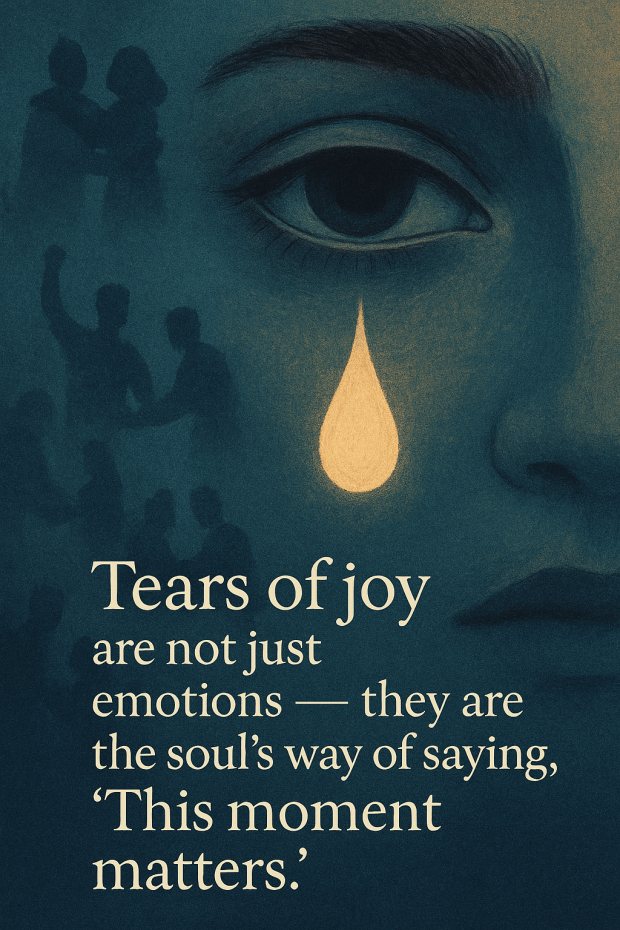 What Makes Tears of Joy Different from Ordinary Happiness? – Rise&Inspire